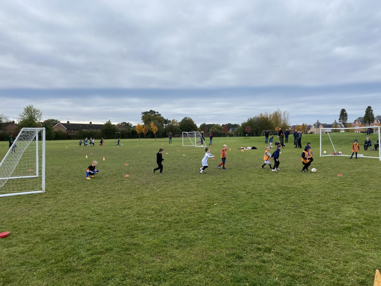 Noughts and Crosses football practice - JBFC Football