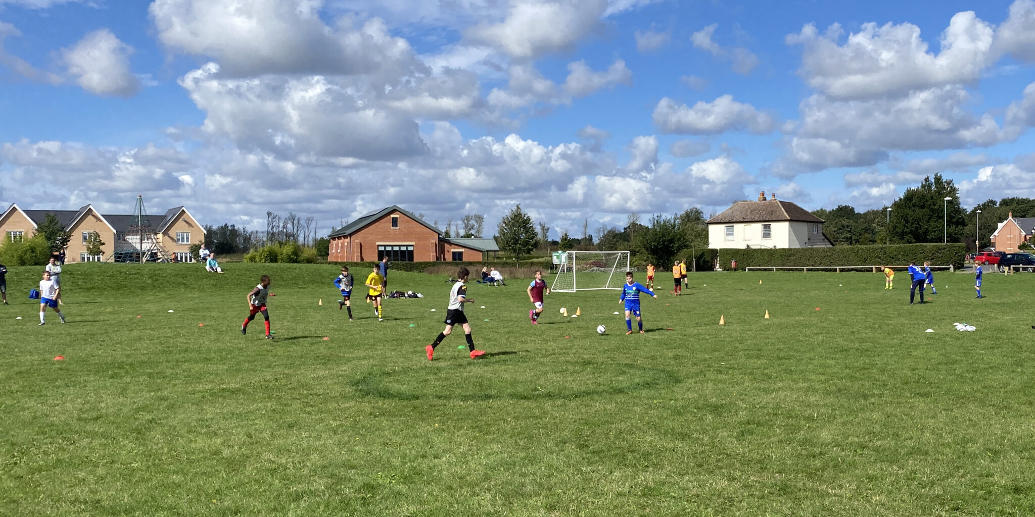 Noughts and Crosses football practice - JBFC Football